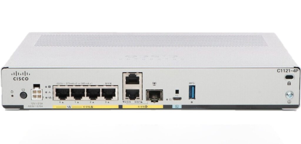 Cisco 1121 Integrated Services Router Isr Apple Networking Systems